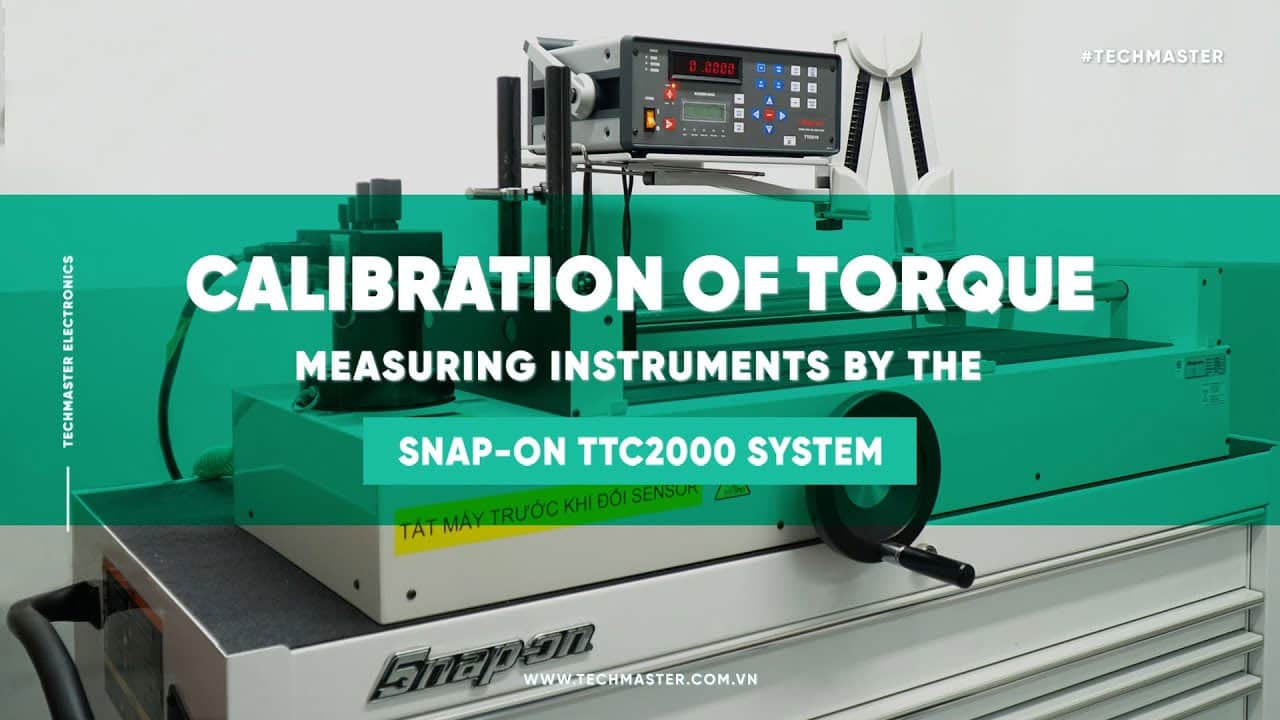 Calibration of torque measuring Instruments by the Snap-on TTC2000 ...
